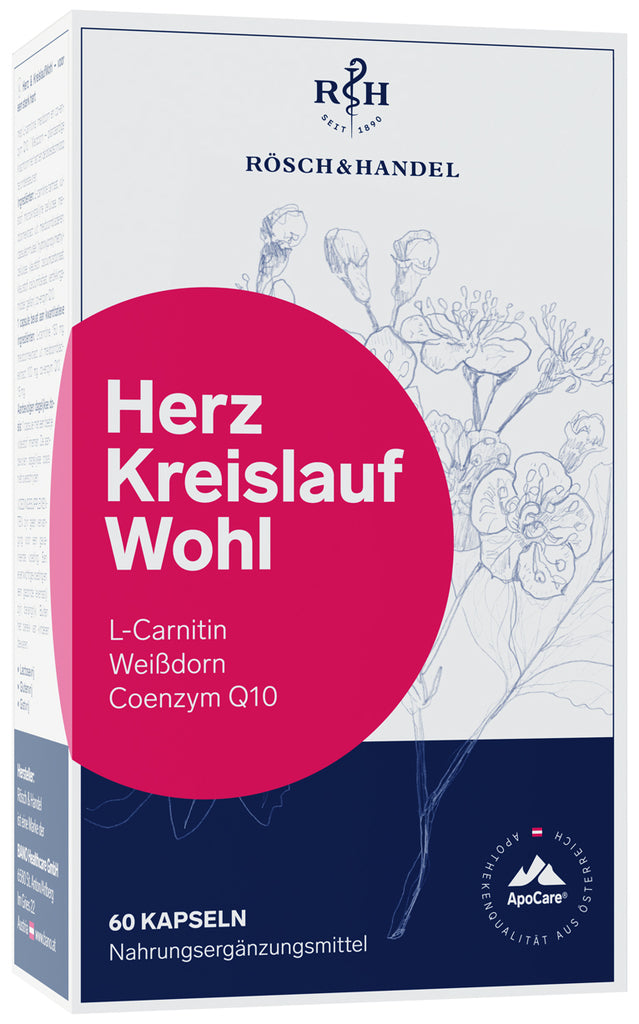 Apocare Heart & Circulation Well-being 60 tablets – My Dr. XM