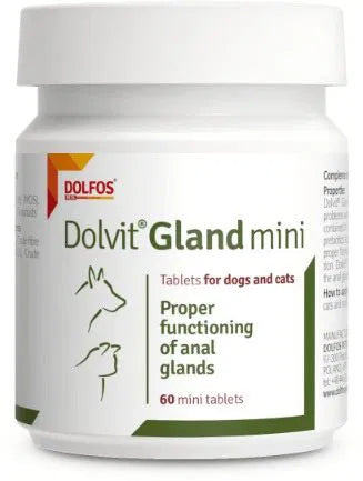 Dolfos Dolvit Gland mini - proper function of anal glands 60 tablets – My Dr. XM