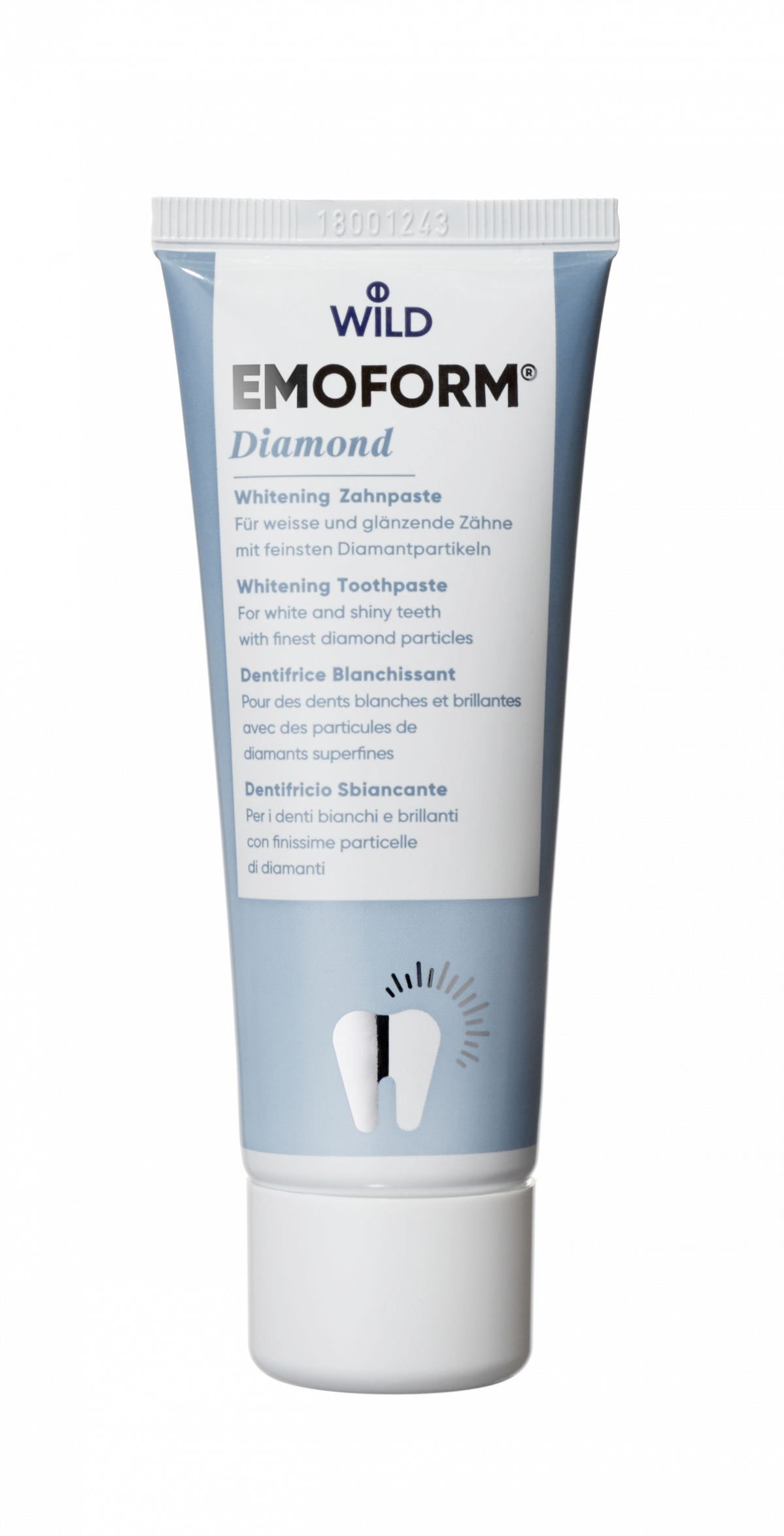 diamond in toothpaste