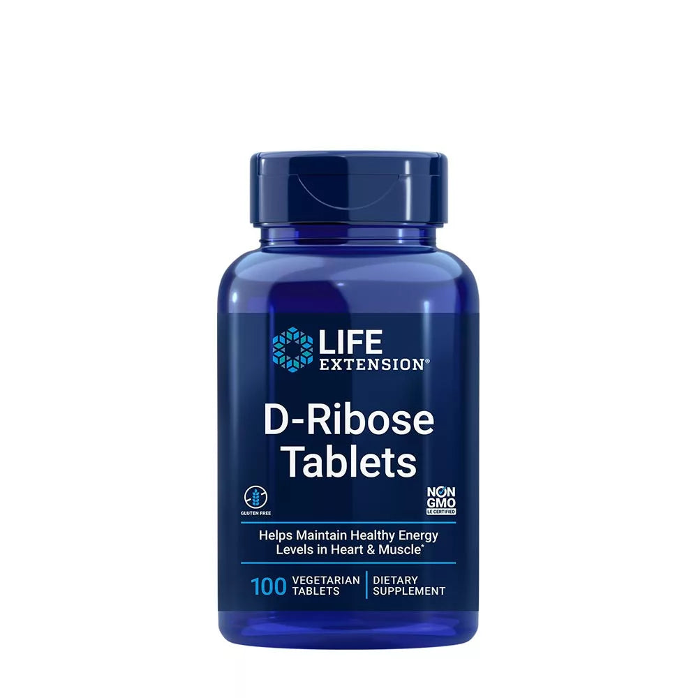 LIFE EXTENSION D-RIBOSE TABLETS (100 TABLETS) – My Dr. XM