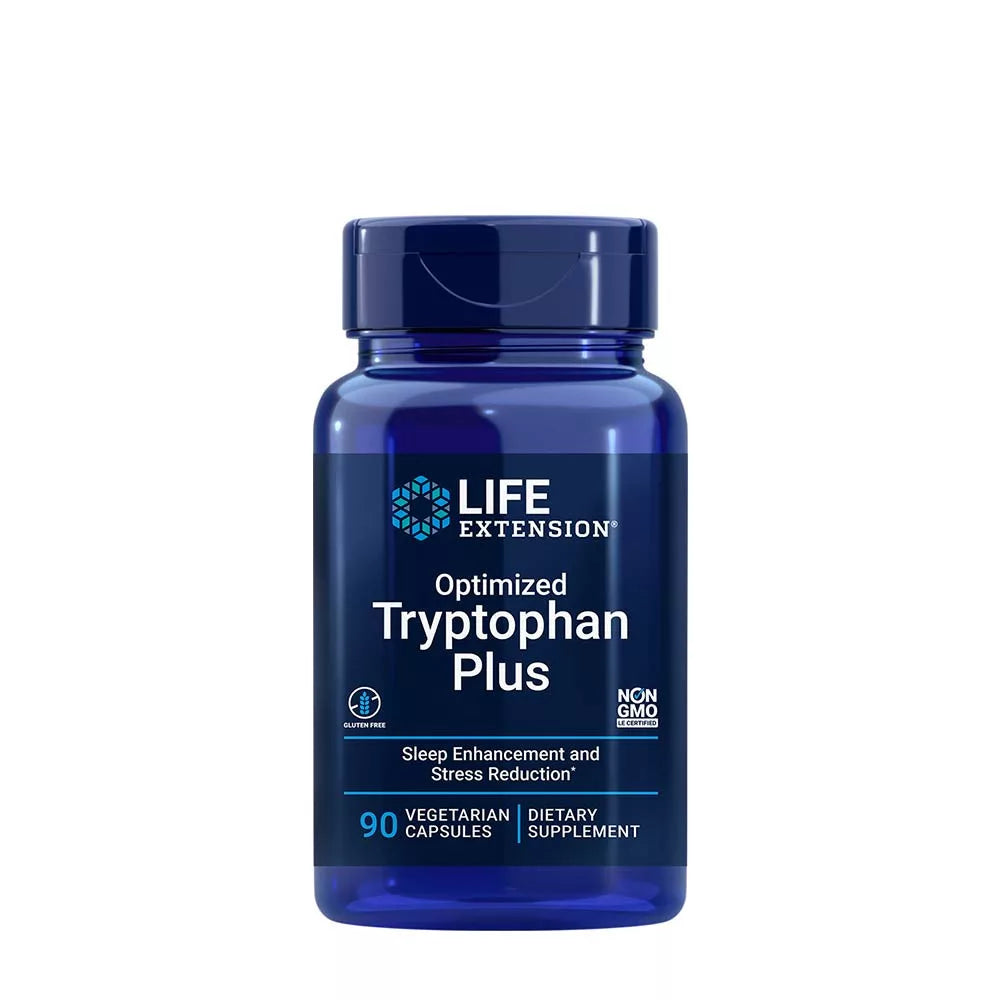 LIFE EXTENSION OPTIMIZED TRYPTOPHAN PLUS (90 CAPSULES) – My Dr. XM