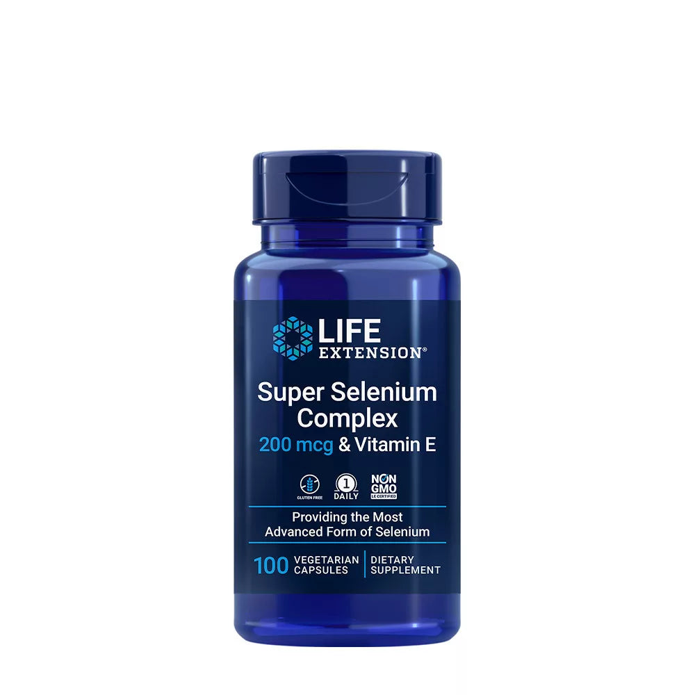 LIFE EXTENSION SUPER SELENIUM COMPLEX 200 MCG (100 CAPSULES) – My Dr. XM
