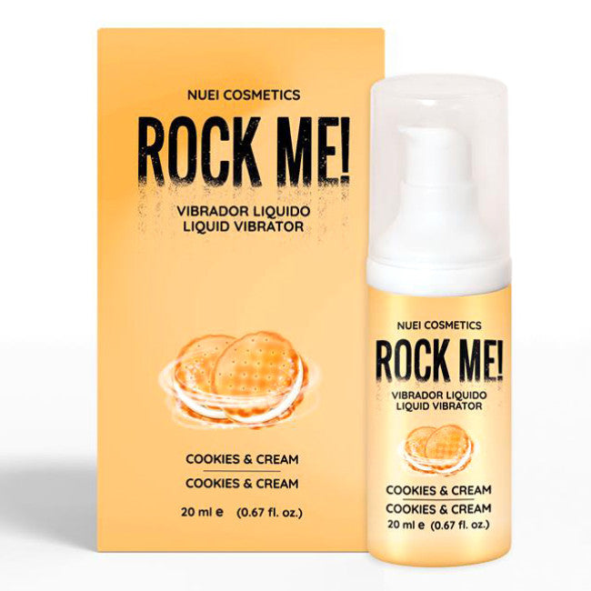Nuei Cosmetics ROCK ME! Liquid Vibrator Cookies & Cream 20m – My Dr. XM