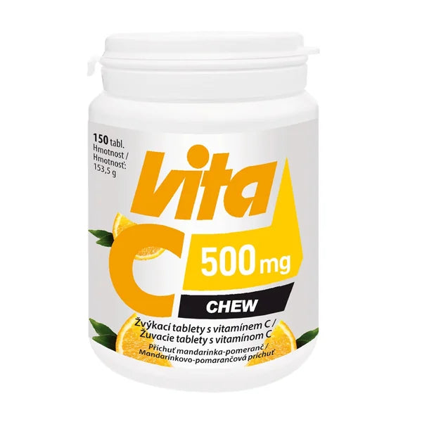 Vitabalans Vita-C Chew 500 mg 150 chewable tablets – My Dr. XM