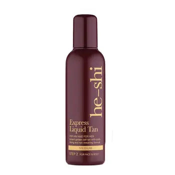 he-shi express liquid tan Self-tanning light fluid 300 ml – My Dr. XM