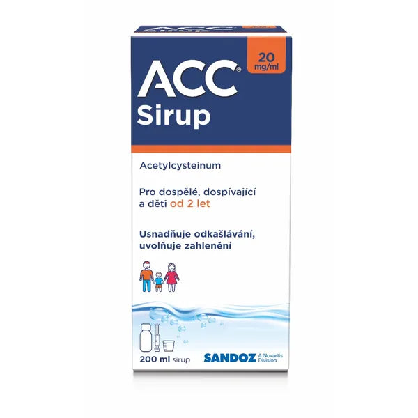 Sandoz ACC 20 mg/ml syrup 200 ml – My Dr. XM