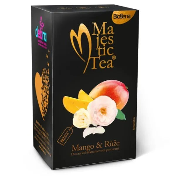 Biogena Majestic Tea Mango & Rose 20 teabags – My Dr. XM