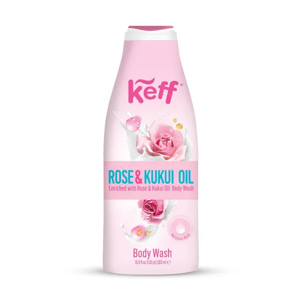 Keff Body Wash Rose & Kukui oil 500 ml – My Dr. XM