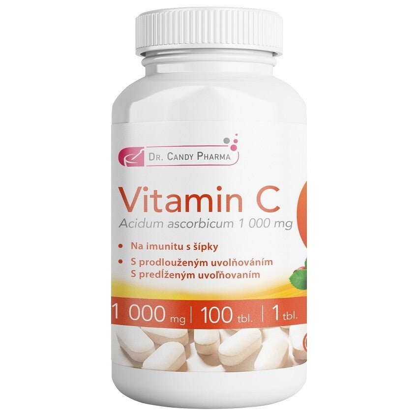 Dr. Candy Pharma Vitamin C Acute 1000 mg - 100 tablets – My Dr. XM