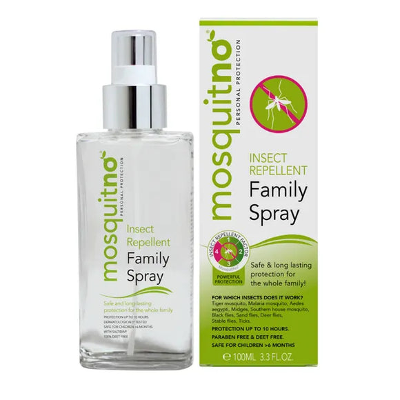 MosquitNo Family repellent spray against insects 100 ml – My Dr. XM