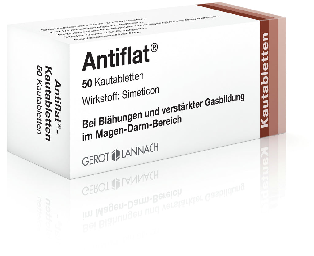 Antiflat 50 chewable tablets – My Dr. XM