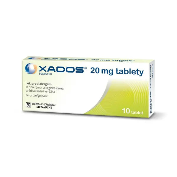 Xados 20 mg for allergy treatment 10 tablets – My Dr. XM
