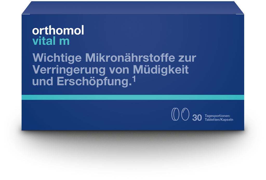 Orthomol Vital m 30 Tablets + Capsules – My Dr. XM