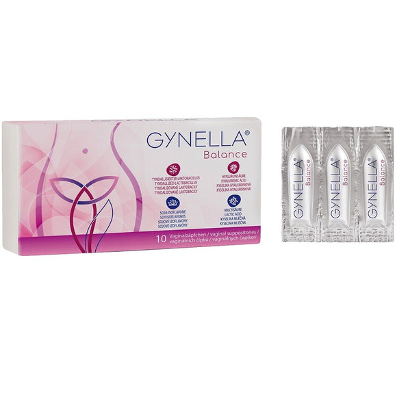 GYNELLA Balance 10 vaginal suppositories – My Dr. XM