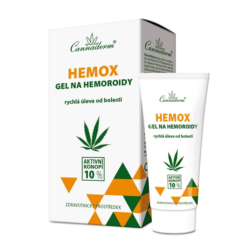 Cannaderm Hemox gel for hemorrhoids treatment 40 g – My Dr. XM