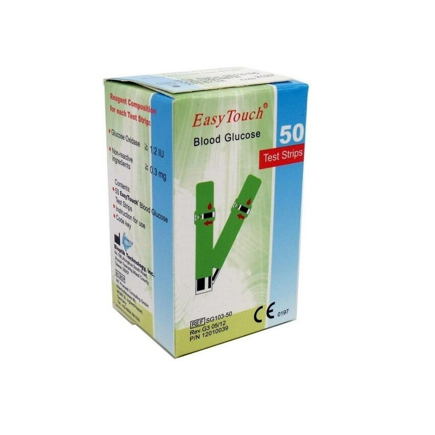 EASY TOUCH glucose strips 50 pcs – My Dr. XM