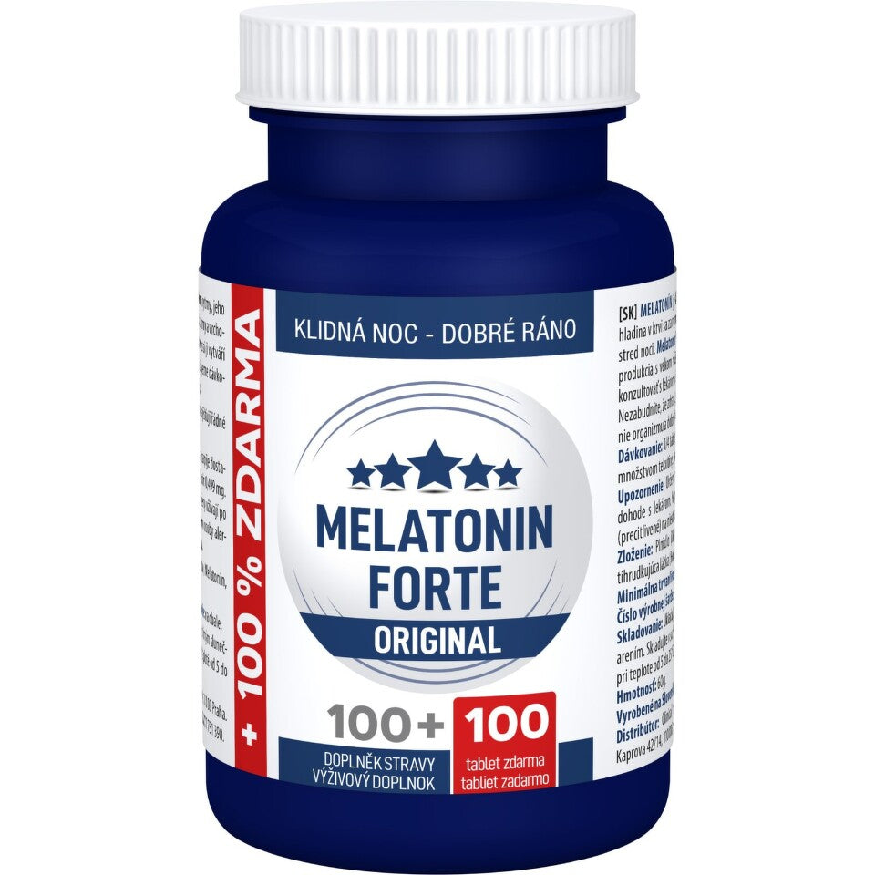 Melatonin Forte ORIGINAL 200 tablets – My Dr. XM