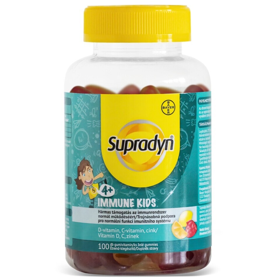 Supradyn Immune Kids jelly 100 pcs – My Dr. XM