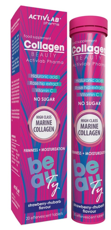 ActivLab Collagen Beauty strawberry - 20 effervescent tablets – My Dr. XM