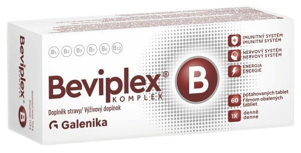 Galenika Beviplex B complex 60 tablets – My Dr. XM