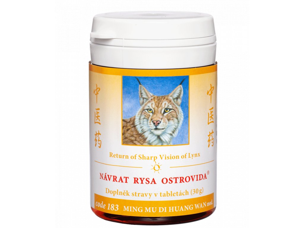 Return of Sharp Vision of Lynx®, MING MU DI HUANG WAN 100 tablets – My ...