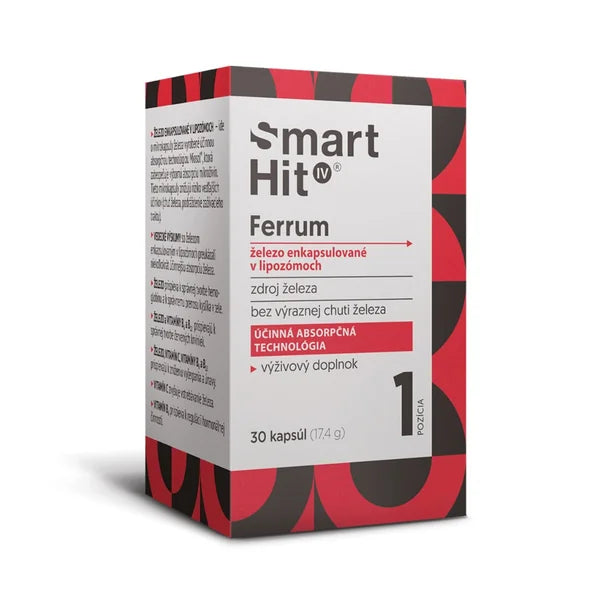 Valentis SmartHit IV Ferrum Liposomal Iron 30 capsules – My Dr. XM