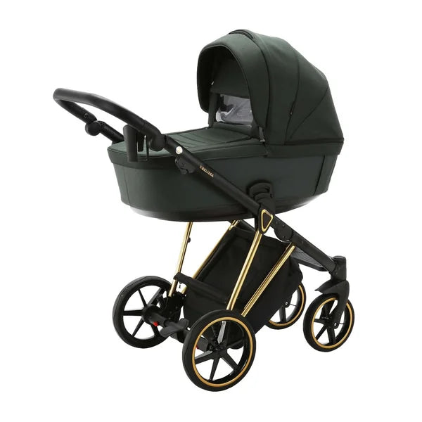ADAMEX Combined stroller Belissa Special Edition Dark Green/Gold – My ...