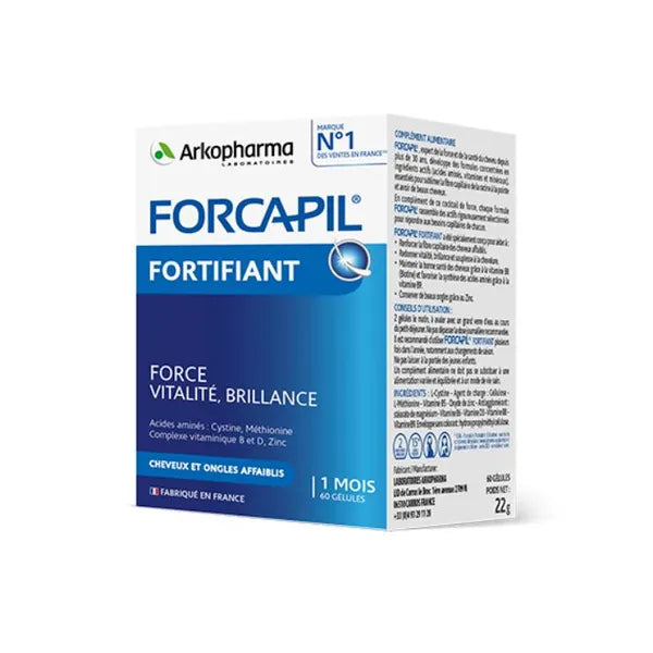 Arkopharma Forcapil Fortifiant hair and nails 60 capsules – My Dr. XM