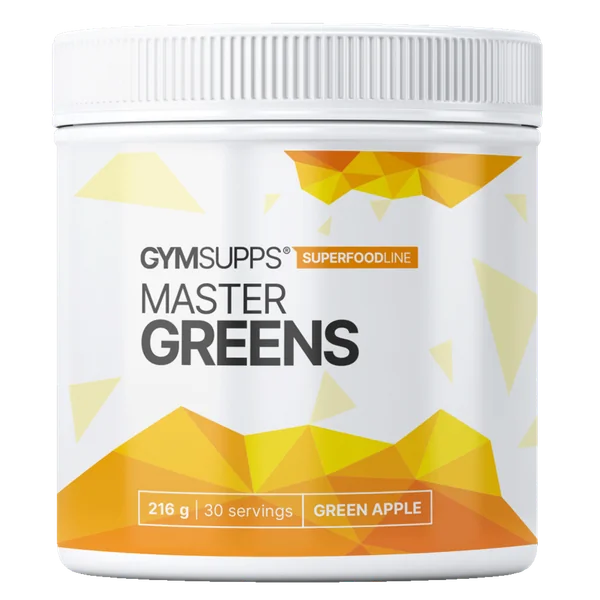 Gymsupps Master Greens Green Apple 216 g – My Dr. XM