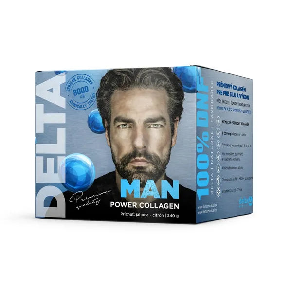 DELTA Man Power Collagen strawberry-lemon flavor 240 g – My Dr. XM