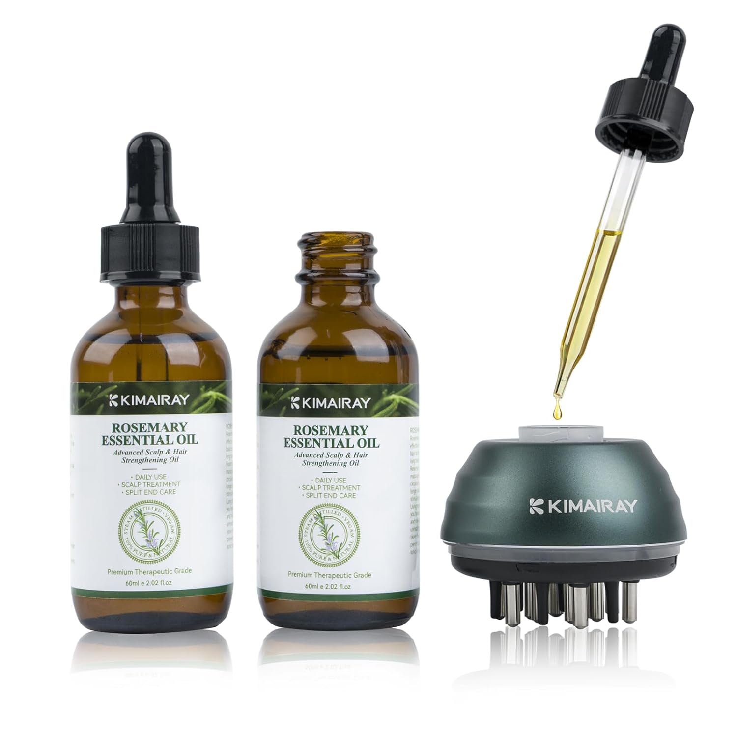 Kimairay 2 x 60 ml Rosemary Oil Hair + Applicator – My Dr. XM