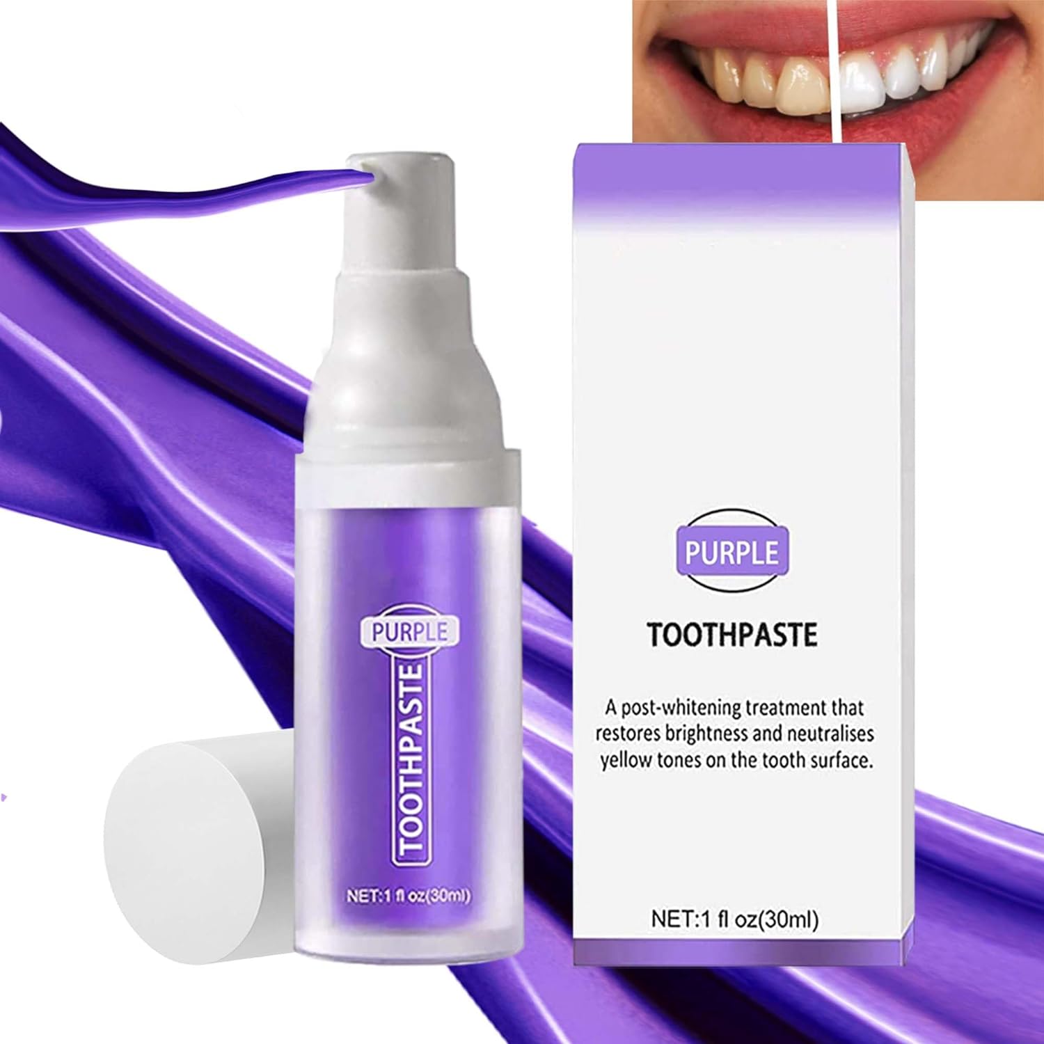 Purple Toothpaste 30 ml – My Dr. XM