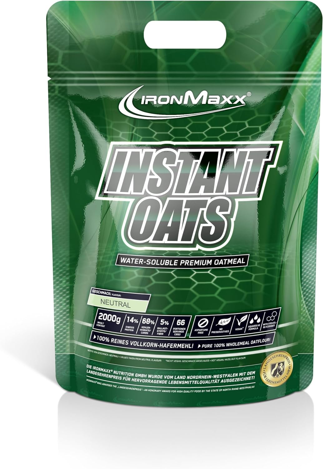 IronMaxx Instant Oats Flakes 2000g – My Dr. XM