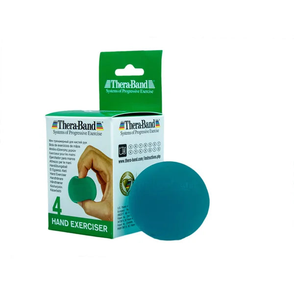 Thera-Band Hand Exerciser - hand strengthener gel ball medium soft gre ...