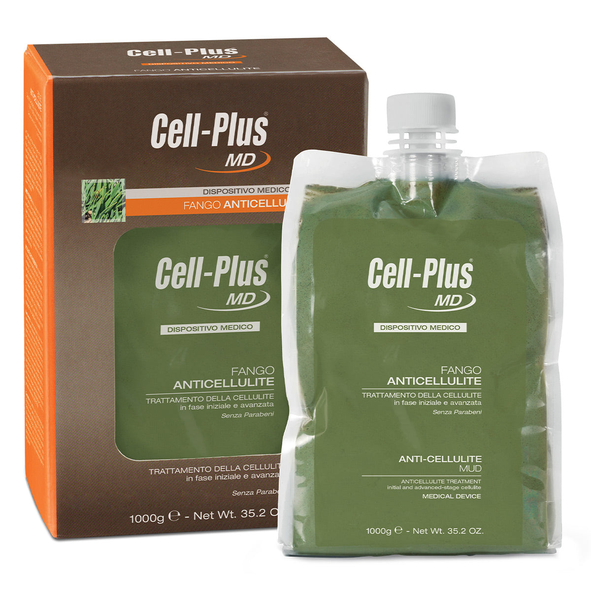 Cell-Plus MD Algae Ultra Active Mud Cellulite + Slimming Warming Effec ...