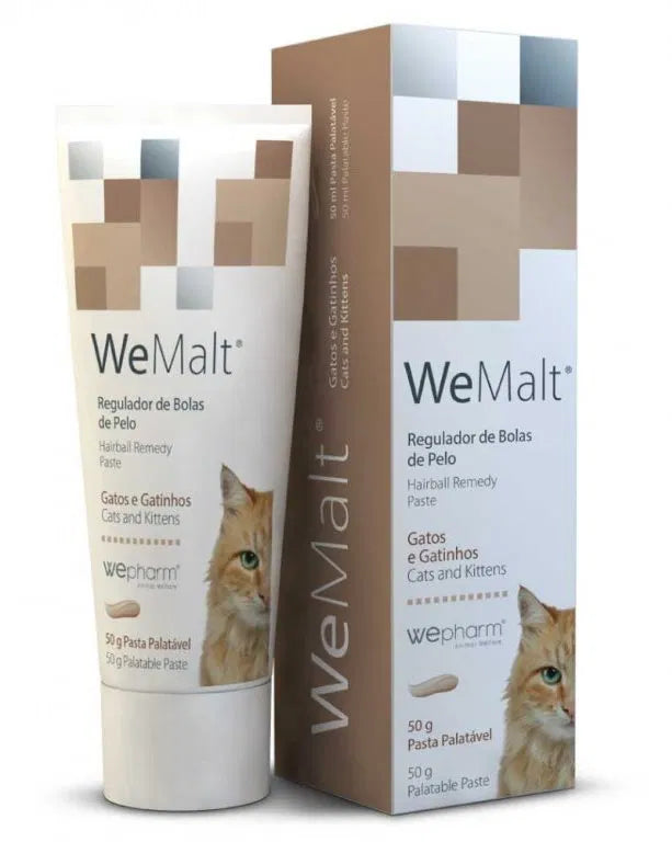 WePharm WeMalt Cats and Kittens Hairball remedy paste 50g – My Dr. XM