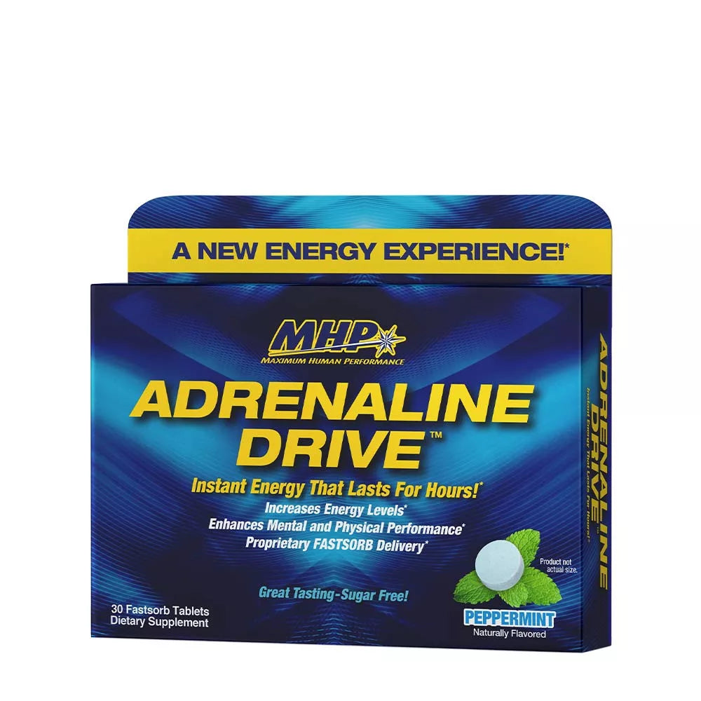 MHP ADRENALINE DRIVE: FAST ACTING ENERGY MINT (30 TABLETS) – My Dr. XM