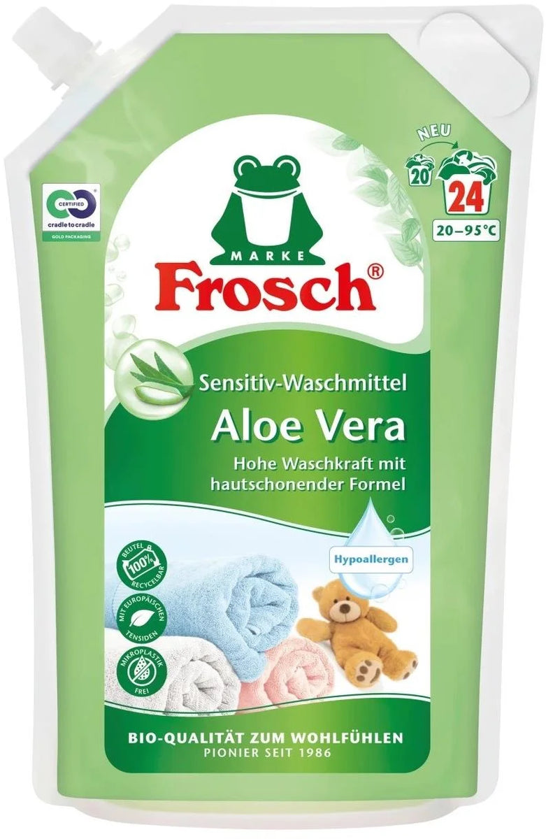 FROSCH Liquid Laundry Detergent Aloe Vera 1,8 L (24 Washes) – My Dr. XM