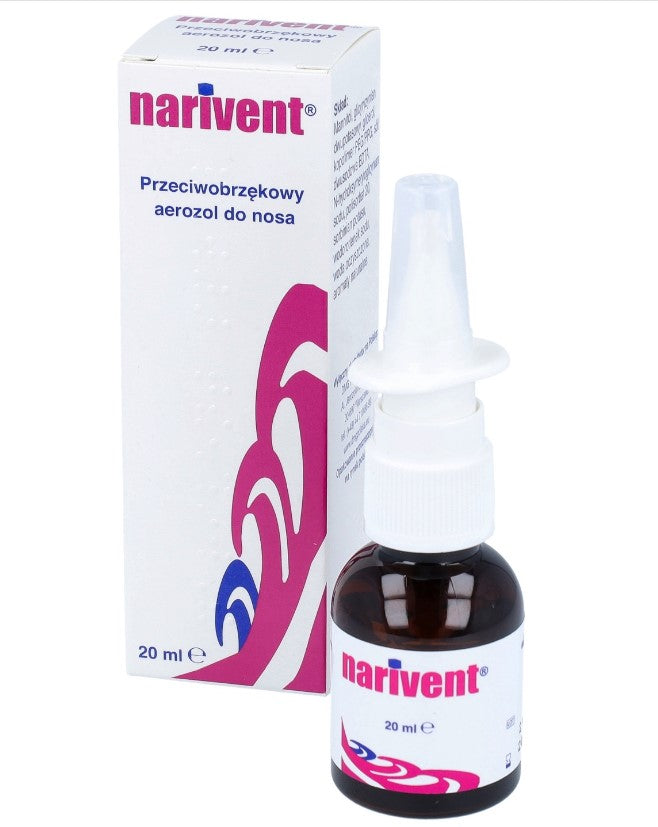 NARIVENT nasal spray against swelling 20 ml – My Dr. XM