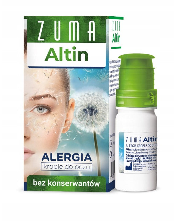 ZUMA Altin eye drops for allergies 10ml – My Dr. XM