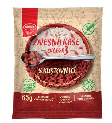 Semix Oatmeal porridge with Omega 3 gluten free 3 x 65 g – My Dr. XM