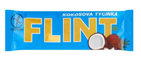 Flint Coconut bar with dark glaze 5 x 50g – My Dr. XM
