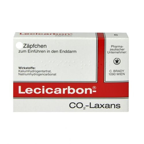 Lecicarbon Suppositories – My Dr. XM