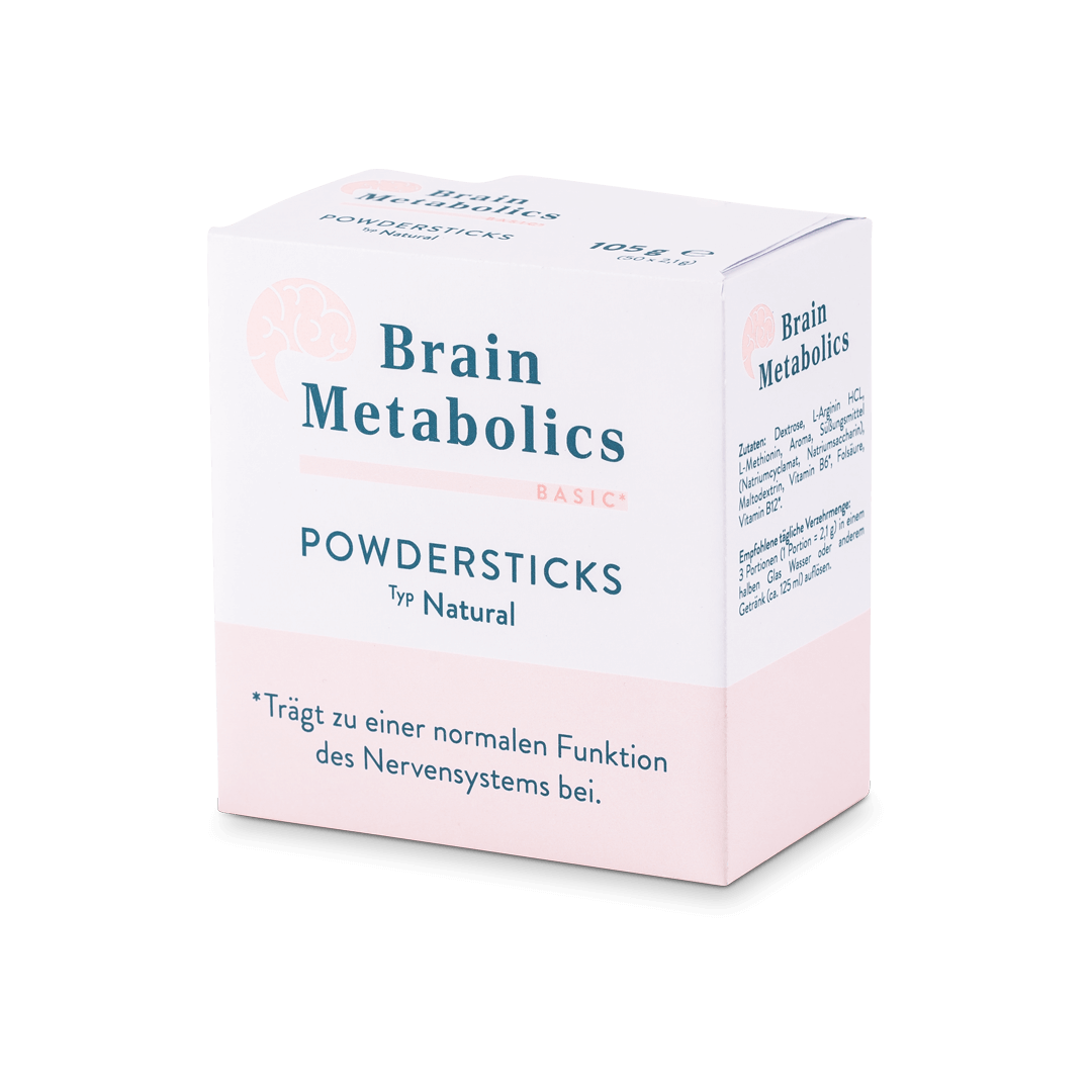 Brain Metabolics Basic Powdersticks Natural 50 Sachets – My Dr. XM