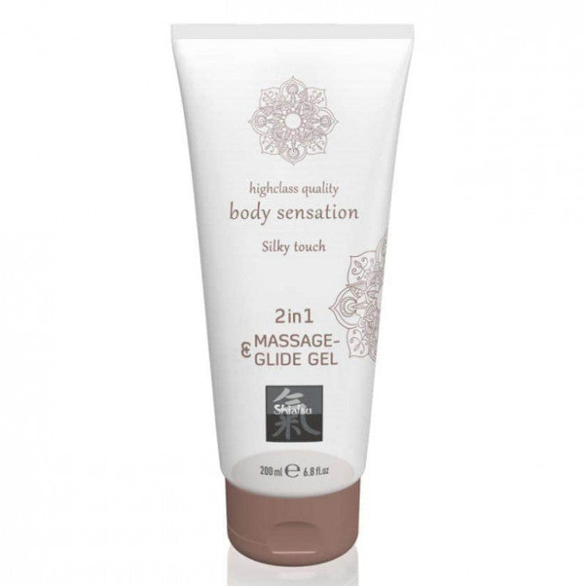 Shiatsu Massage & Glide Gel 2in1 Silky Touch 200ml – My Dr. XM