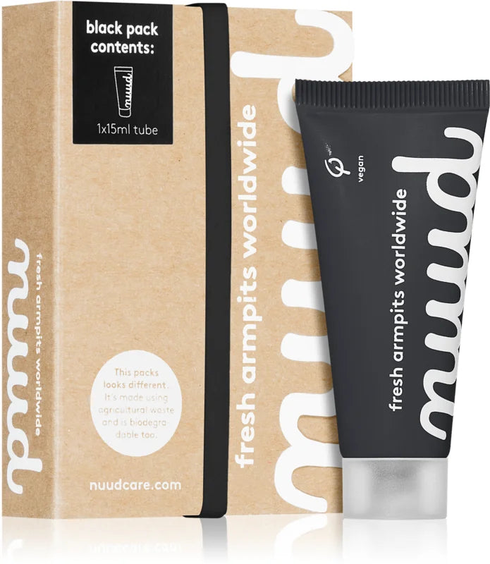 nuud Starter Pack Black Natural Creamy Deodorant 15 ml – My Dr. XM