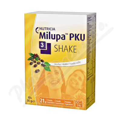 MILUPA PKU 3 SHAKE MOCCA oral powder 10 x 50 g – My Dr. XM