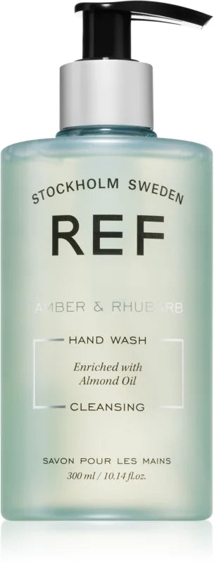 REF Hand Wash Luxury liquid hand soap Amber & Rhubarb 300 ml – My Dr. XM