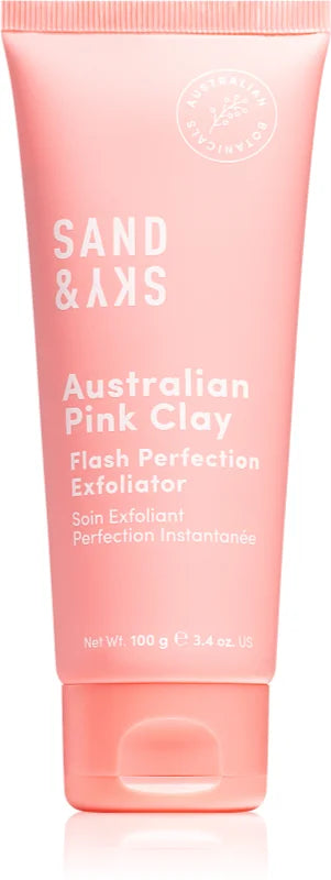 Sand & Sky Australian Pink Clay Flash Perfection Exfoliator 100 ml – My ...