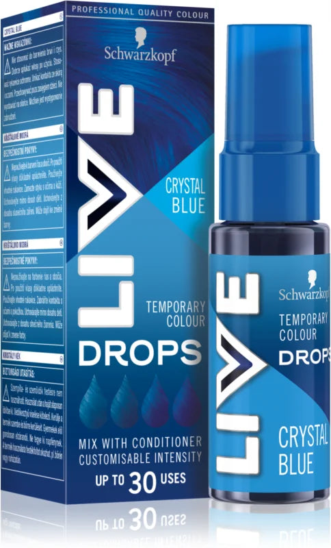 Schwarzkopf LIVE Drops Temporary Hair Color 30 ml – My Dr. XM